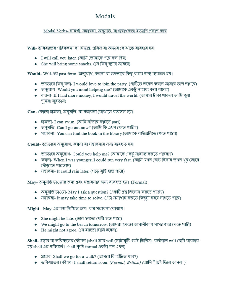 Modals | PDF