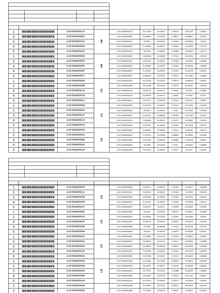 Packing List and FTR DN No.264 Loom Solar MBB 55watt 1500pcs | PDF
