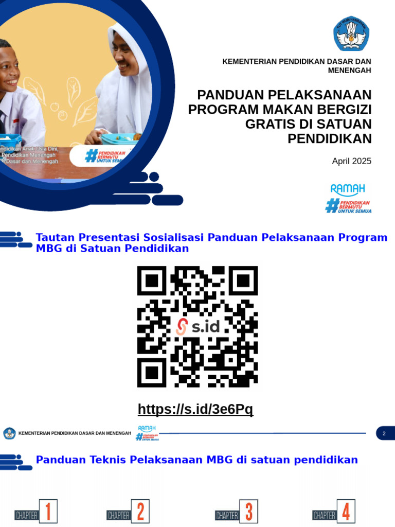 Panduan Program Makan Bergizi Gratis | PDF