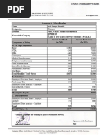 CTC Calculator and Salary Breakdown | PDF | Microsoft Excel | Employment