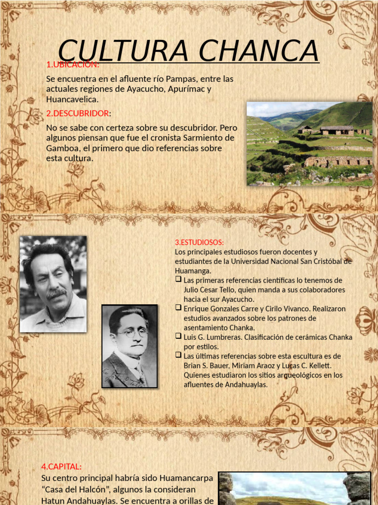 Cultura Chanca | PDF | Andes | Era precolombina