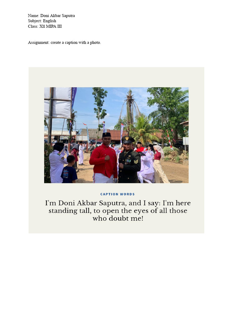 Tugas Bahasa Inggris | PDF