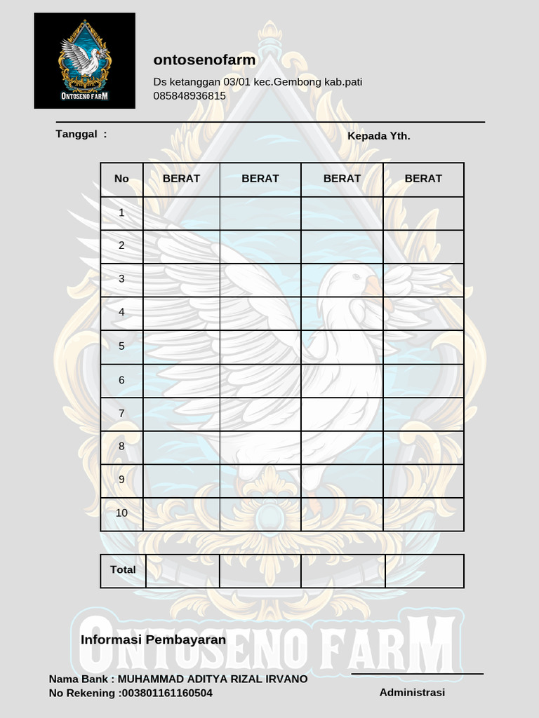 Nota Timbang .PDF 2 | PDF