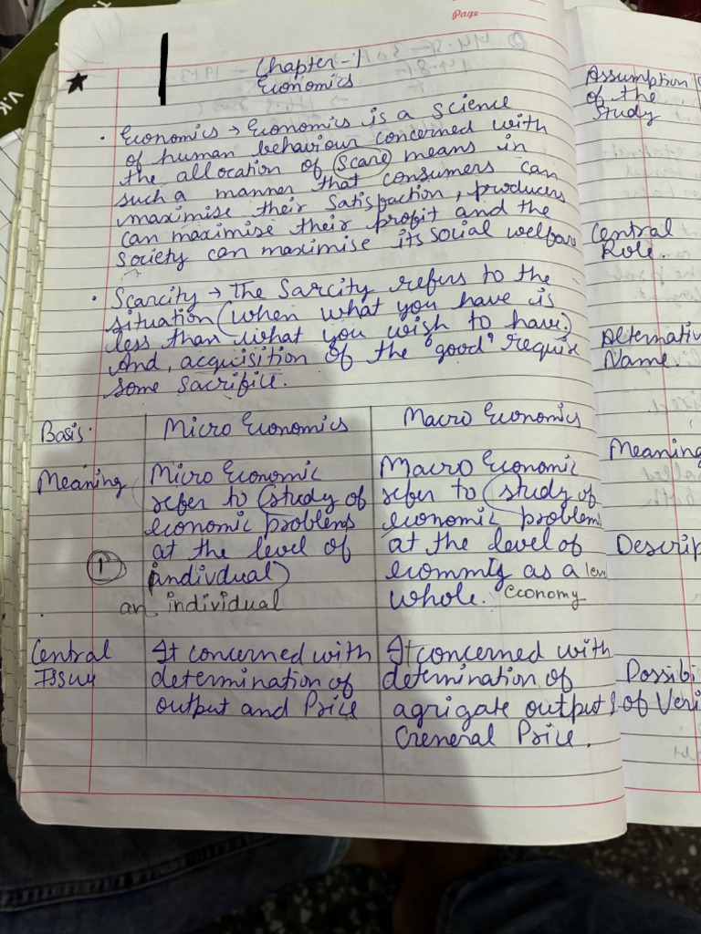 Micro Economics Chapter 1 To 6 | PDF