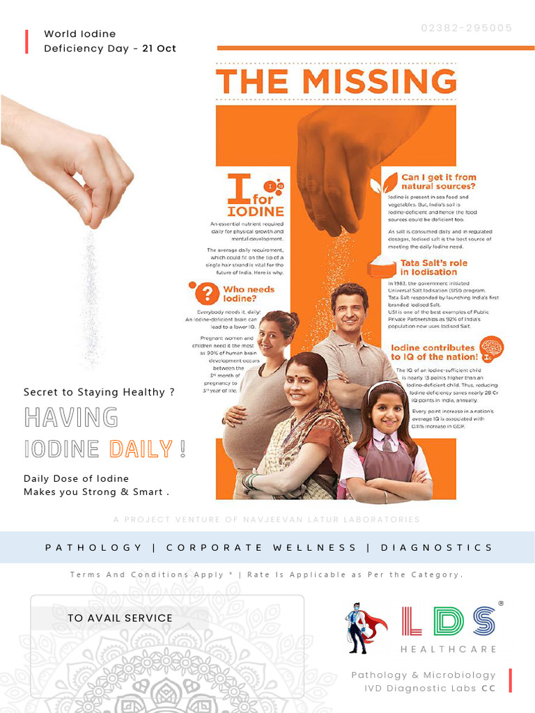 World Iodine Deficiency Day | PDF