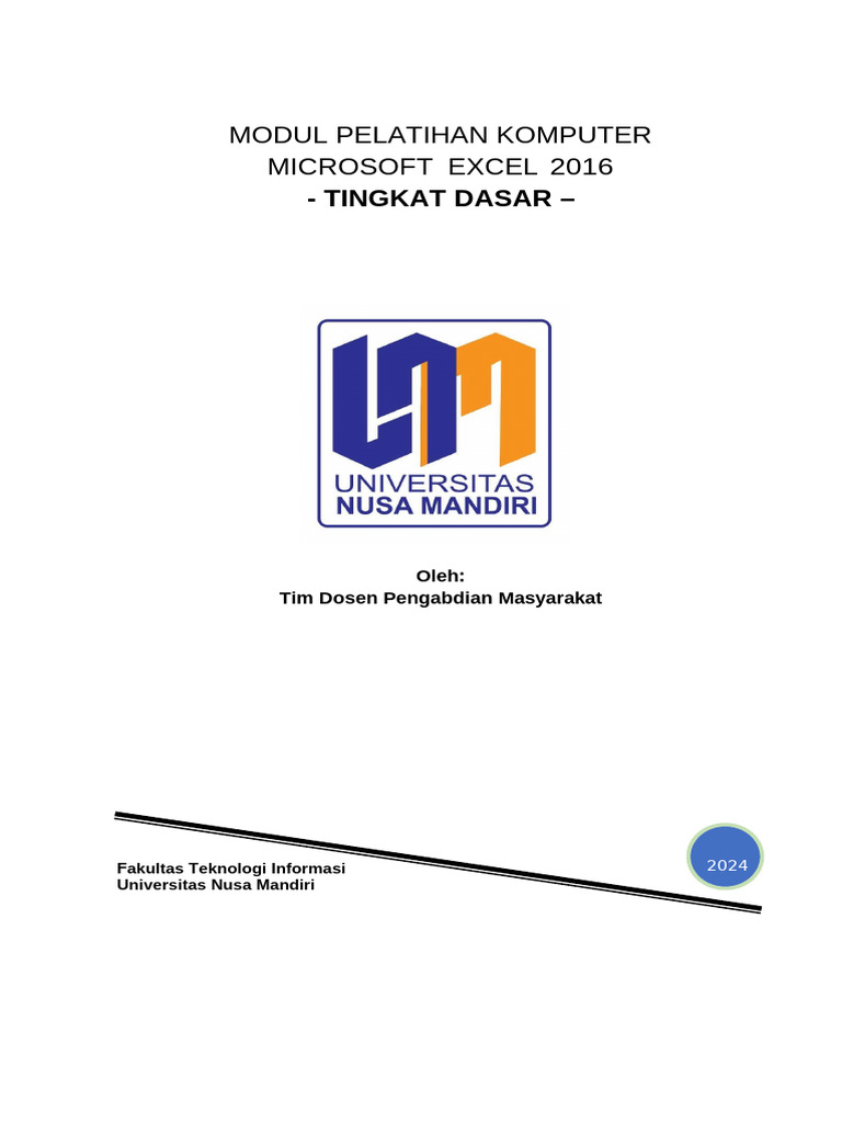 Mengenal Excel 2016 | PDF