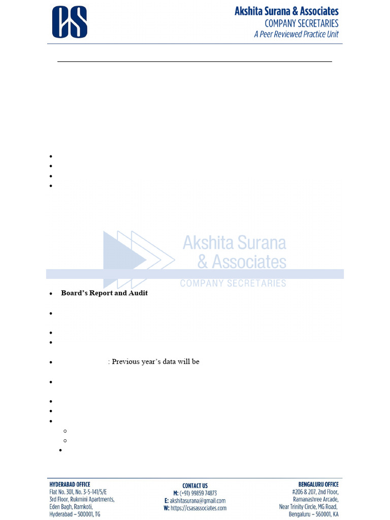 MCA V3 Portal E-Filing Updates 2023 | PDF | Audit | Regulatory Compliance