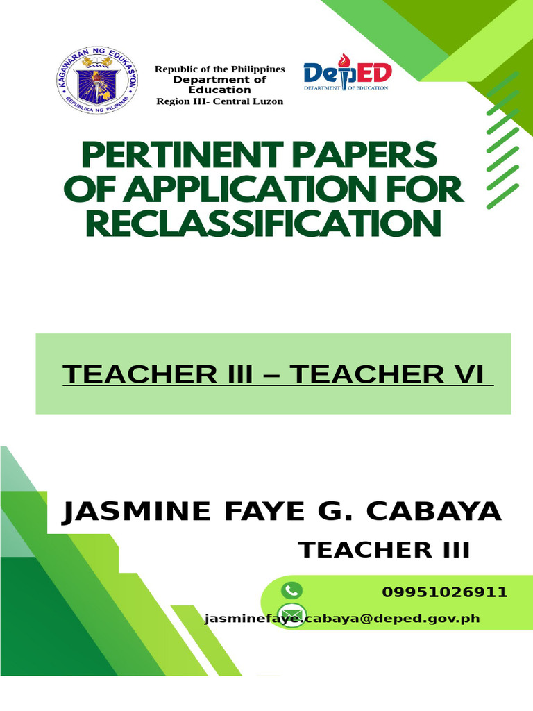 Cath Reclass Folder Cover | PDF