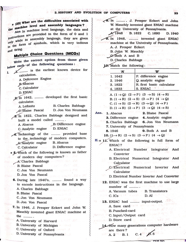History and Evolution of Computer | PDF