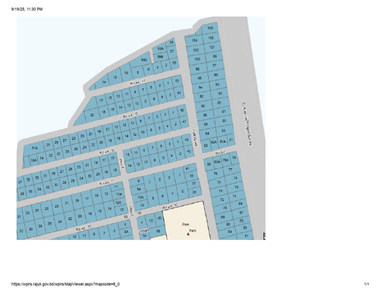 Map Viewer for Rajuk WPLRS | PDF