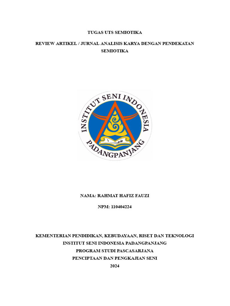 Semiotika Pursuit of Dream | PDF