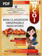 Teacher 4 Ncoi Portfolio PPT Template - Green | PDF | Pedagogy | Learning