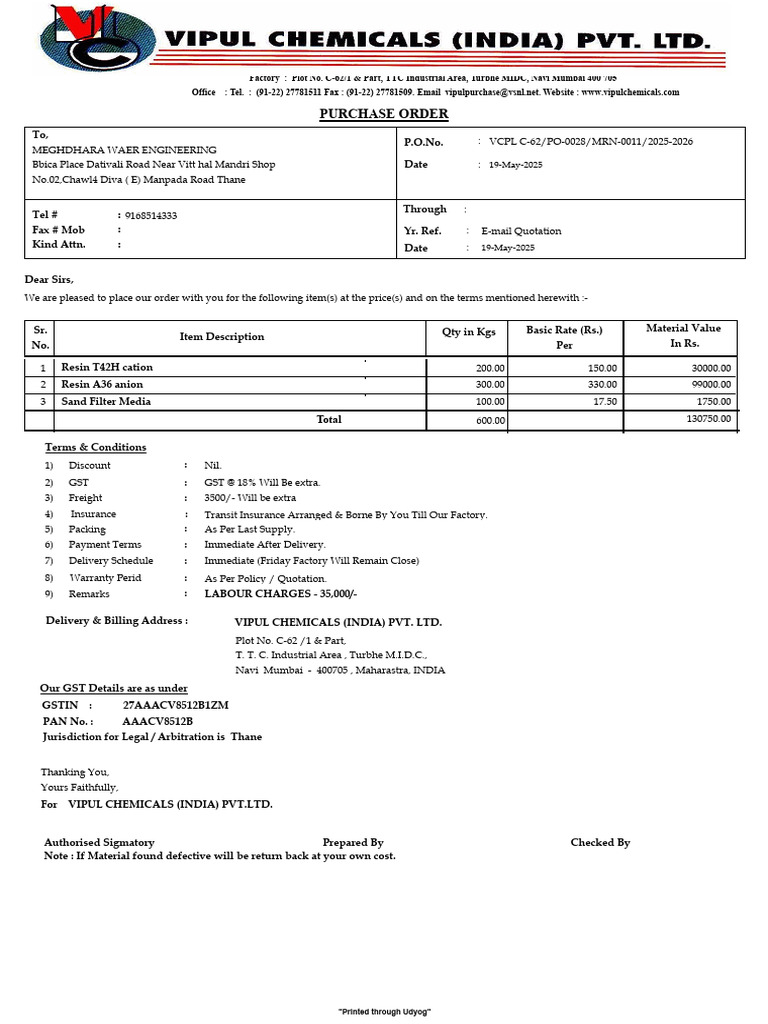 Po-28 # Chmex # 11 (Meghdhara Water Eng) | PDF | Private Law | Business Law