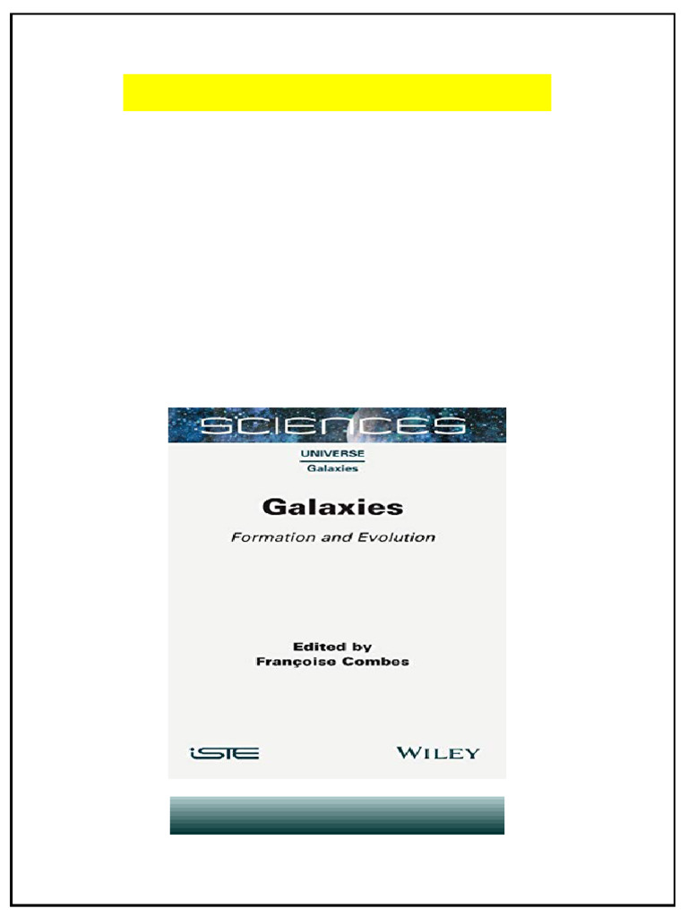 Galaxies Francoise Combes Full Digital Chapters | PDF | Galaxy | Milky Way