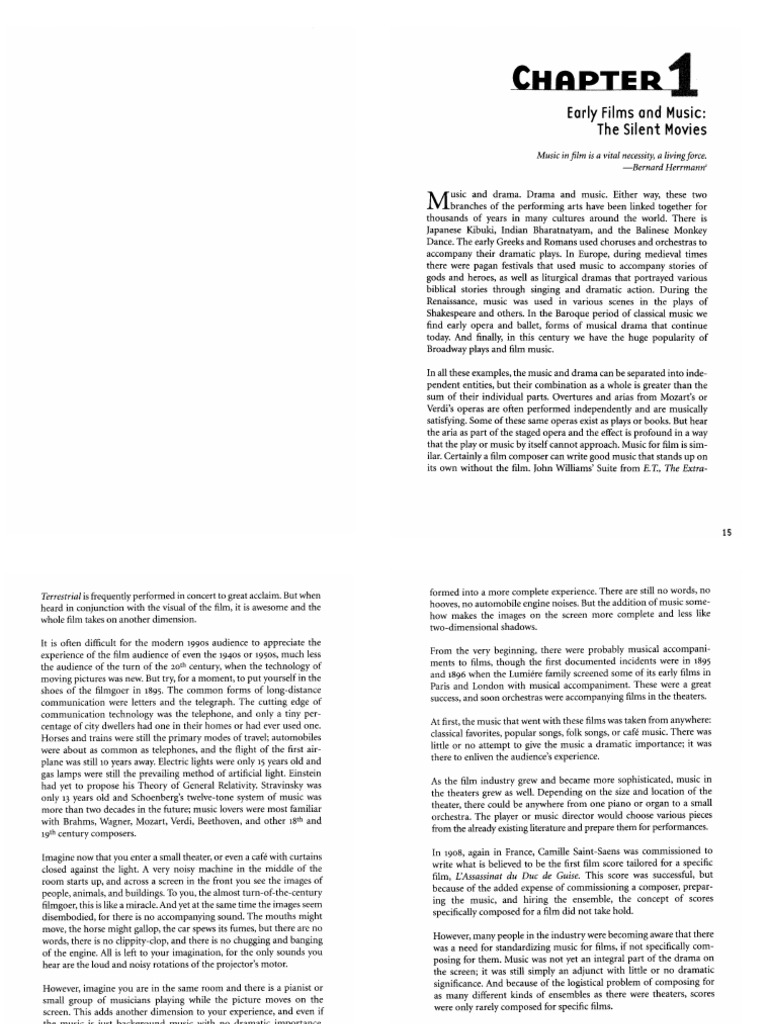 Part 1 Film Score | PDF