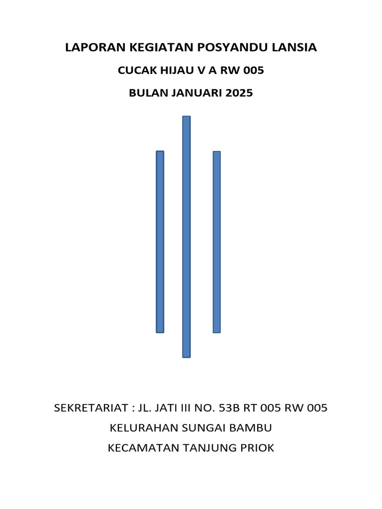 Laporan Kegiatan Posyandu Lansia 2025 | PDF