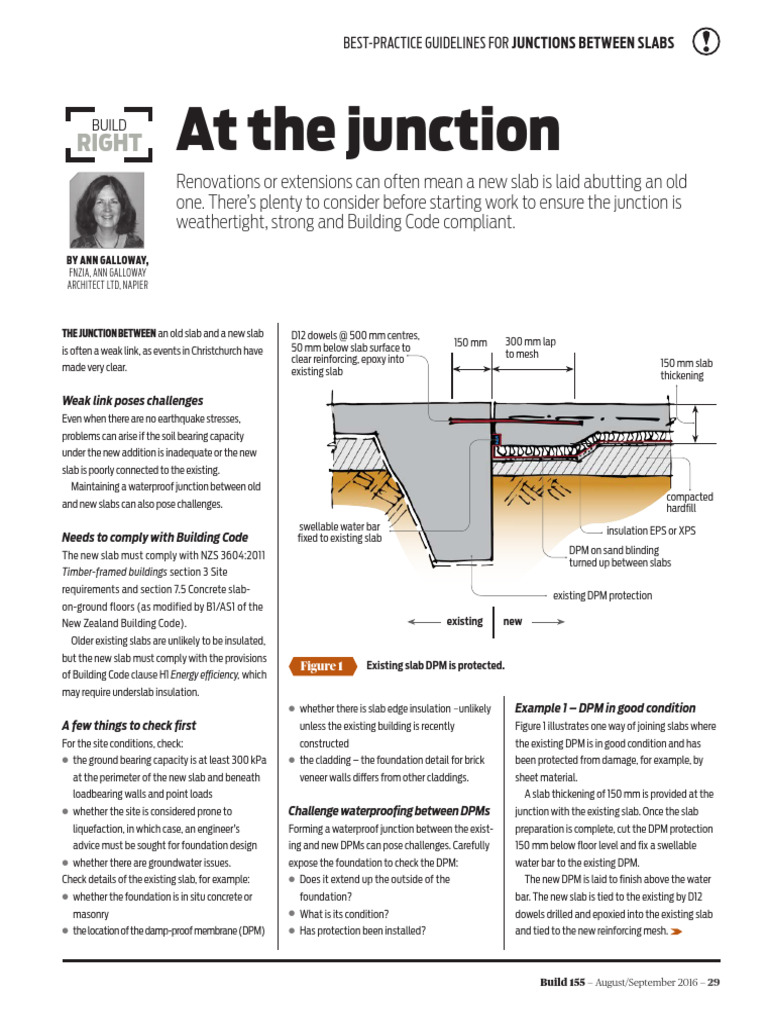 Build 155 29 Build Right at The Junction | PDF | Foundation ...