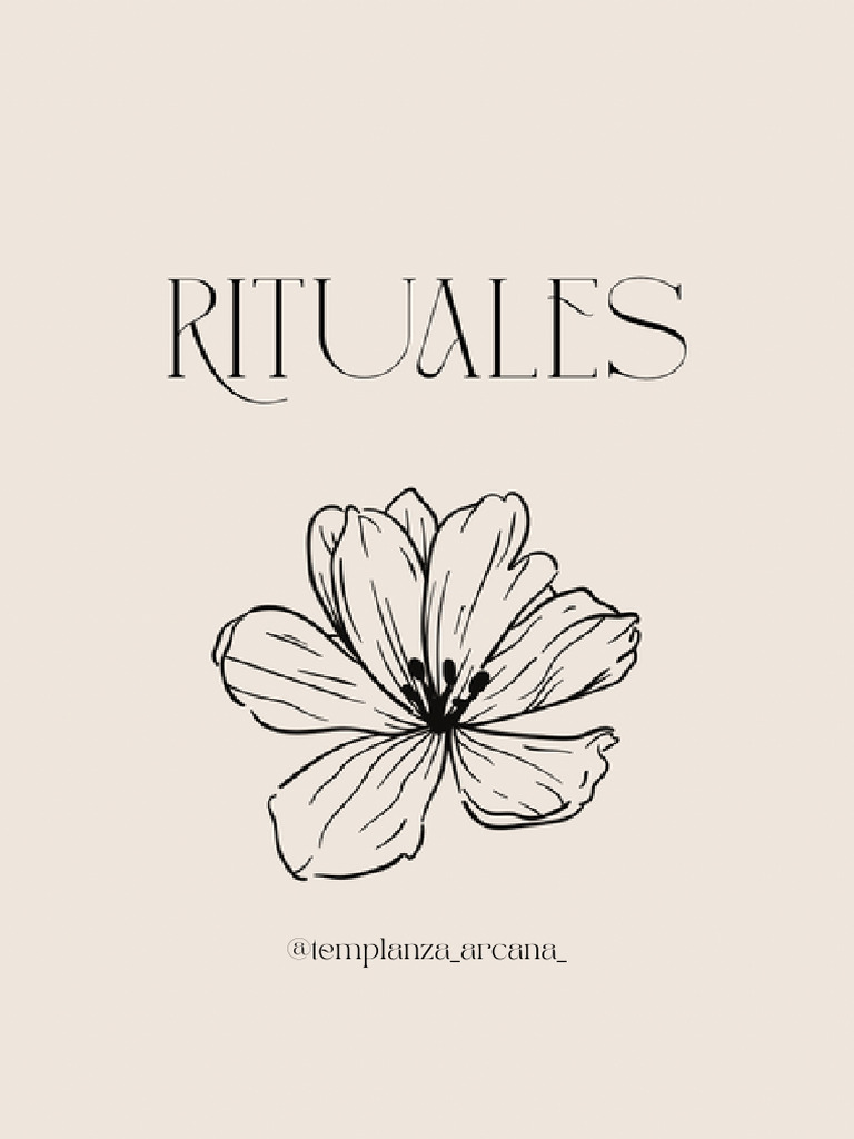 Rituales para Amor, Éxito y Bienestar | PDF | Rituales | Amor