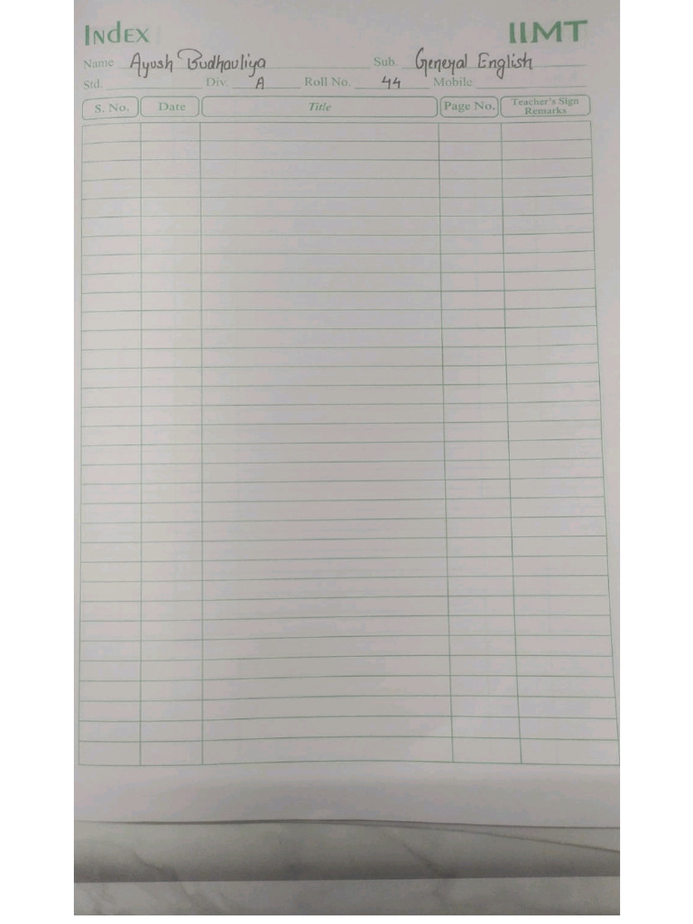 Ayush English Assignment | PDF