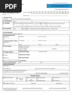 HDFC Passbook Request Form Template | PDF | Banks | Passbook