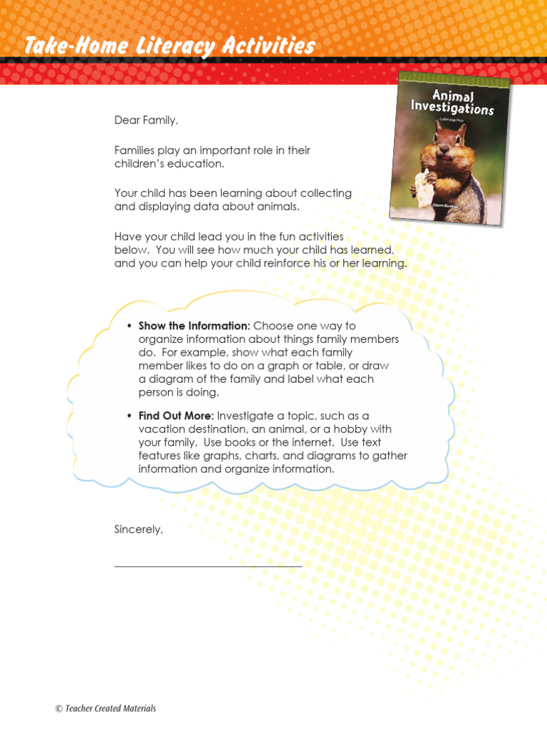 5 Investigations Letter | PDF