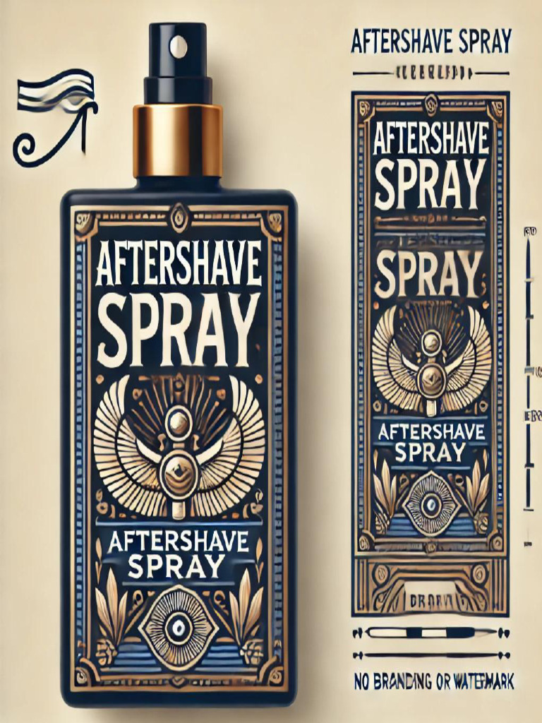 Aftershave Spray Label | PDF