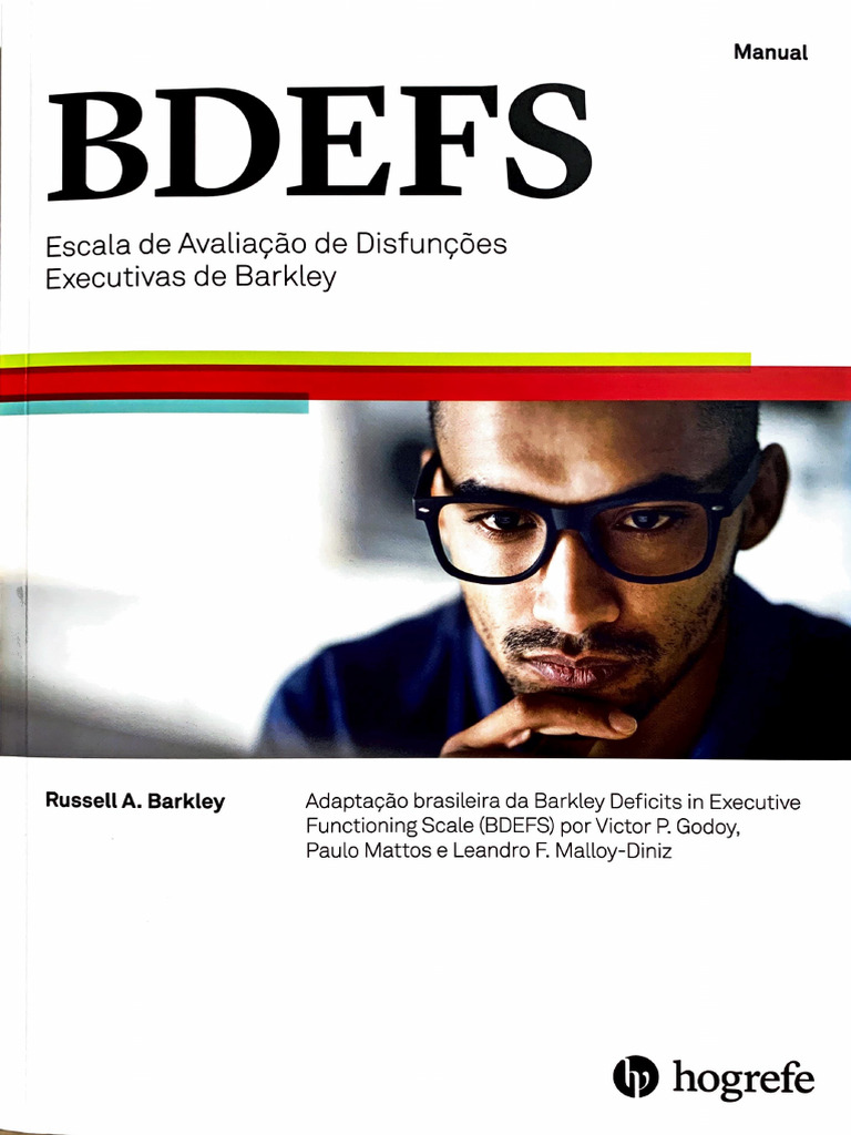 Manual da BDEFS: Avaliação de FE | PDF | Transtorno de déficit de ...