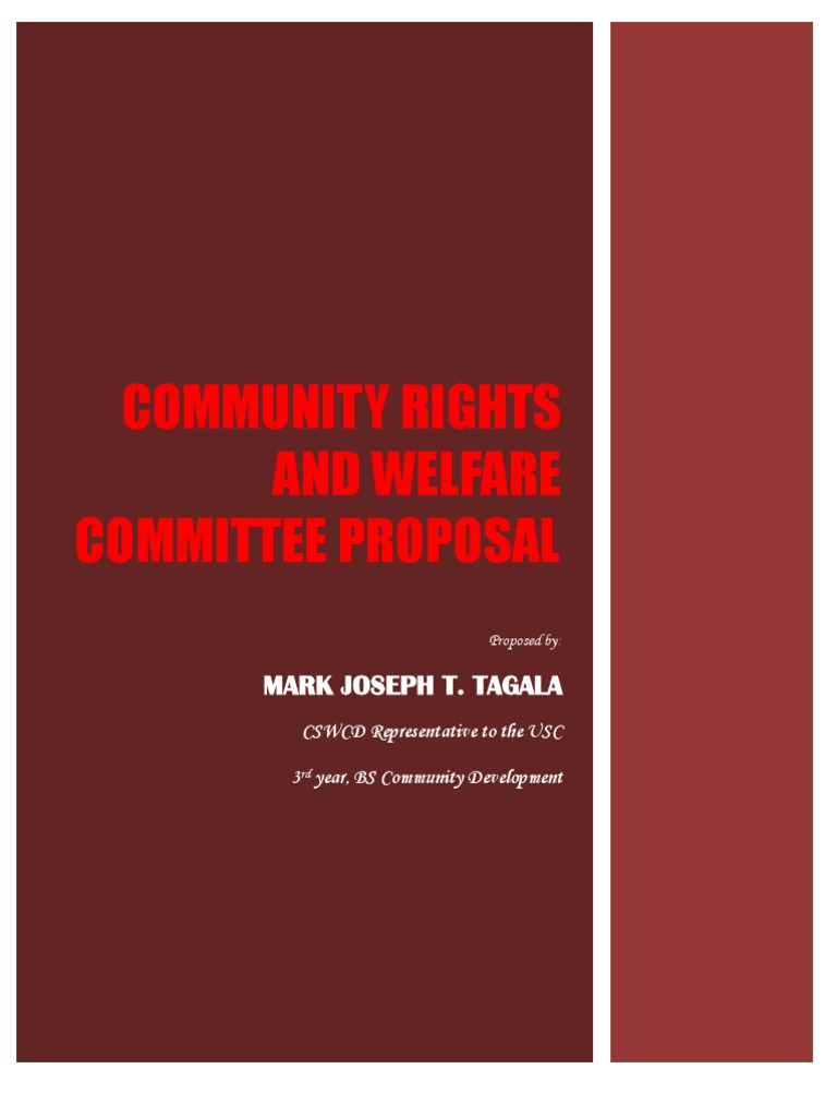 CRAW Committee Proposal | PDF | Secretary | Democracy