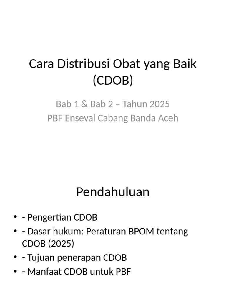 Cdob 2025 | PDF