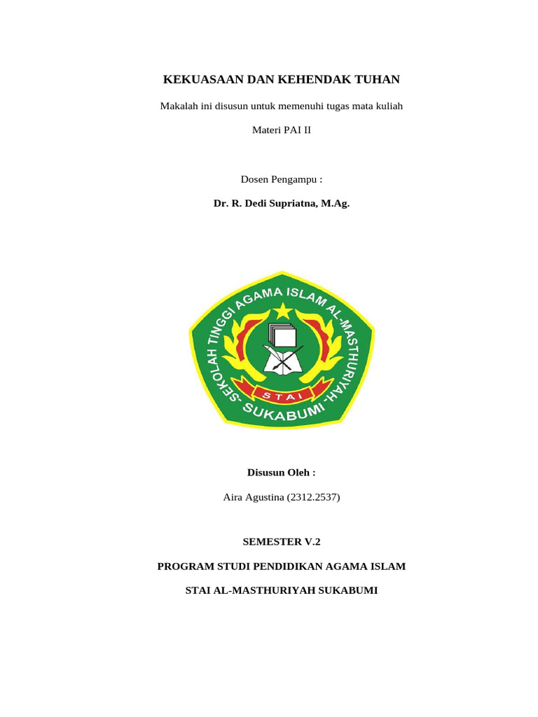 Materi Pai II | PDF