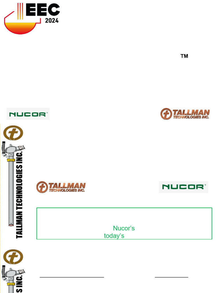 EEC May-24 - Decarbonization at Nucor Seattle Using Tallman Supersonic ...