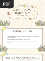 Perbedaan CDOB 2020 Dan 2025 | PDF