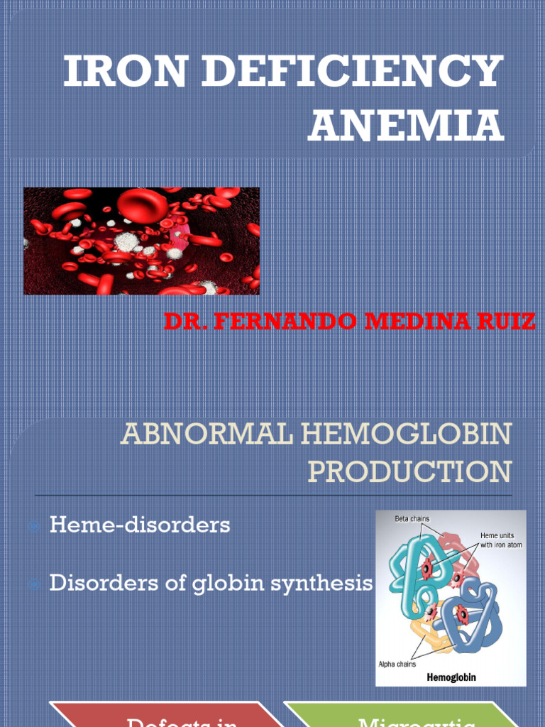 Understanding Iron Deficiency Anemia | PDF | Anemia | Iron