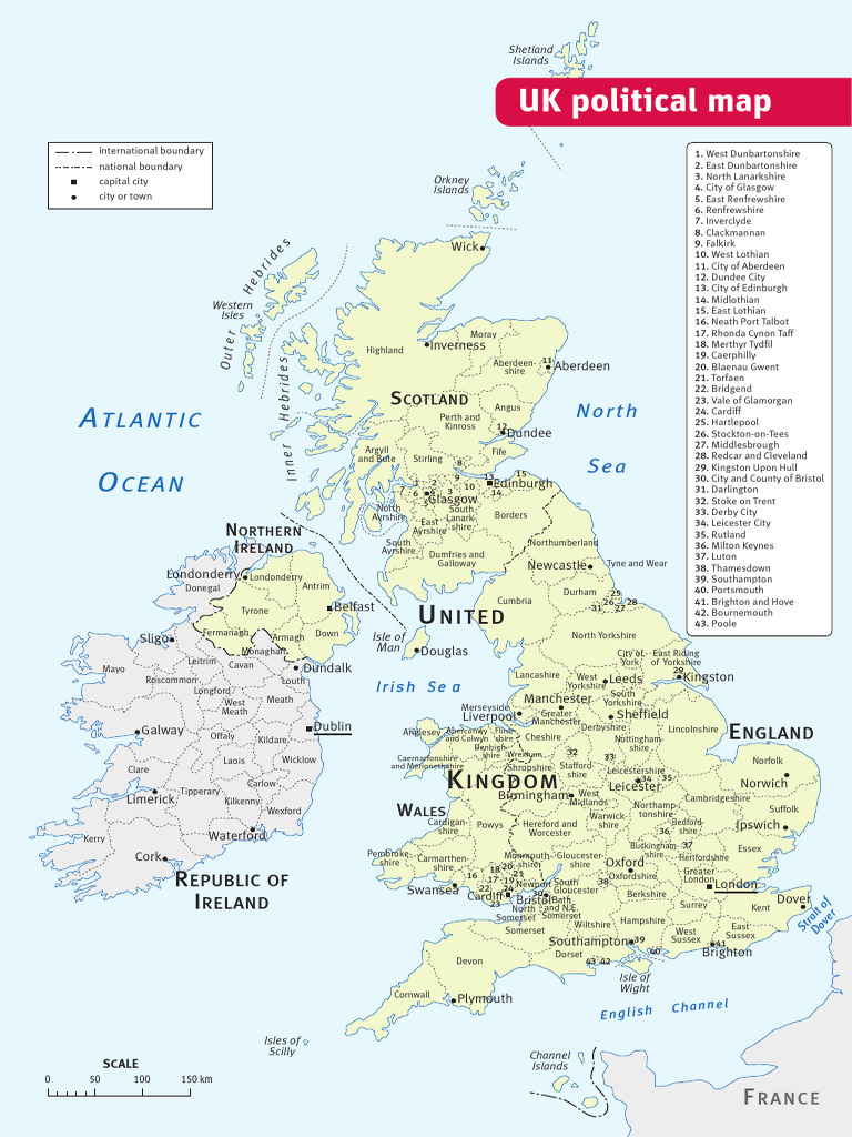 UK Political Map | PDF | Gaelic Games