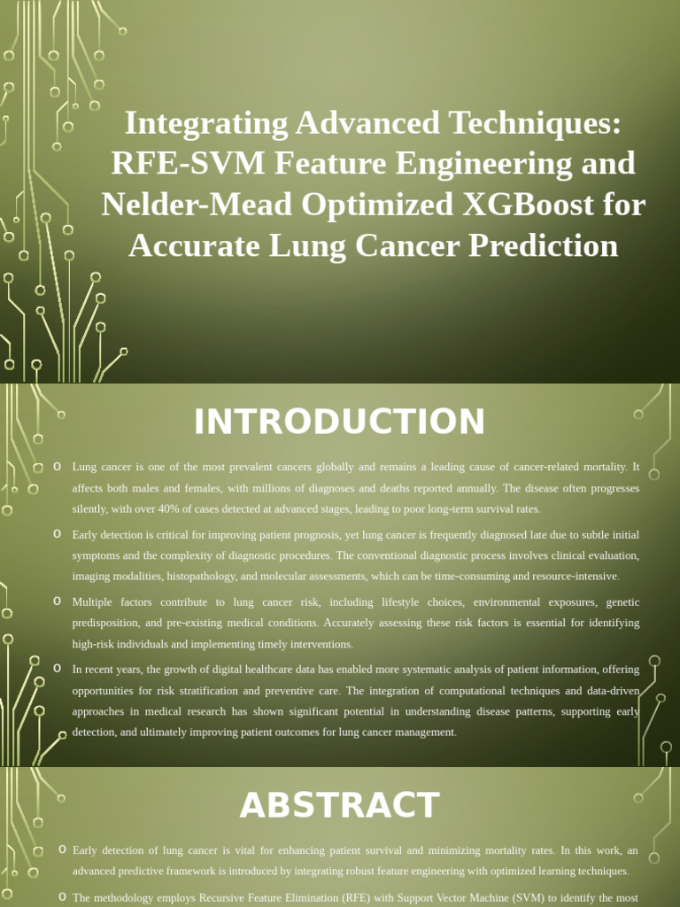 Accurate Lung Cancer Prediction | PDF | Machine Learning | Support ...