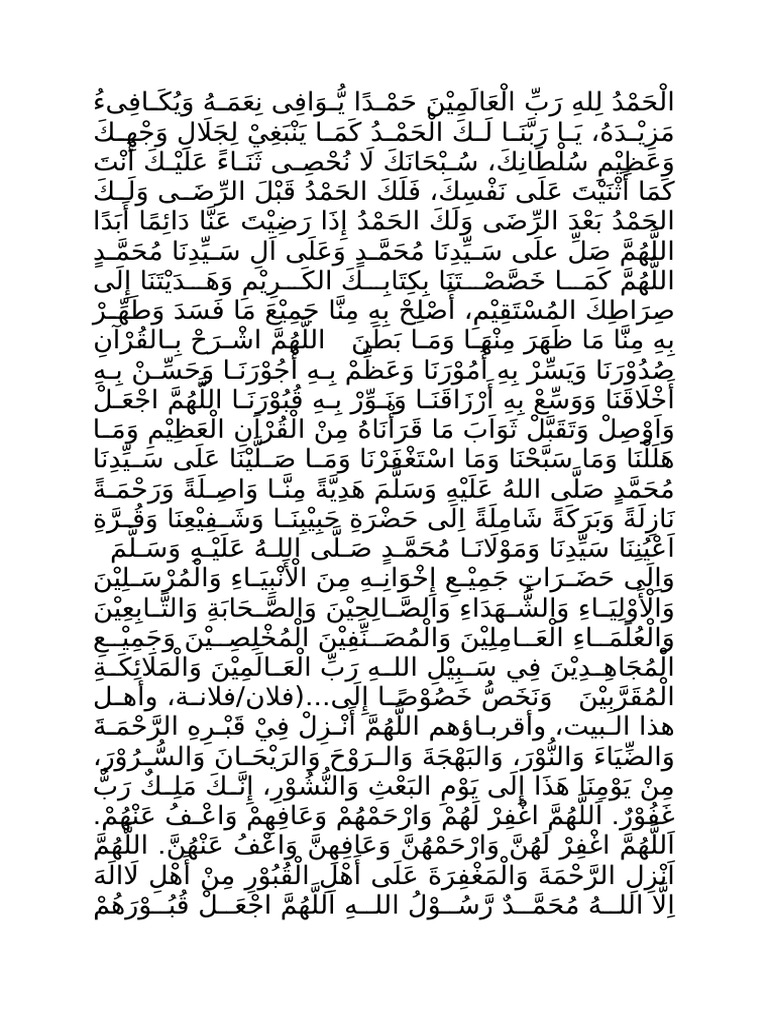 Doa Tahlil NU | PDF