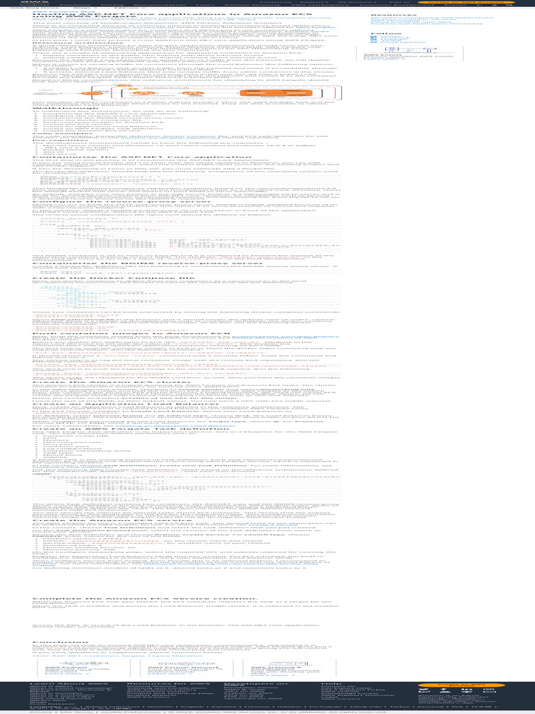 Hosting ASP - Net Core Applications in Amazon ECS Using AWS Fargate AWS ...