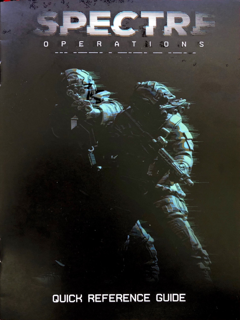 Spectre 3 Ed Quick Reference | PDF