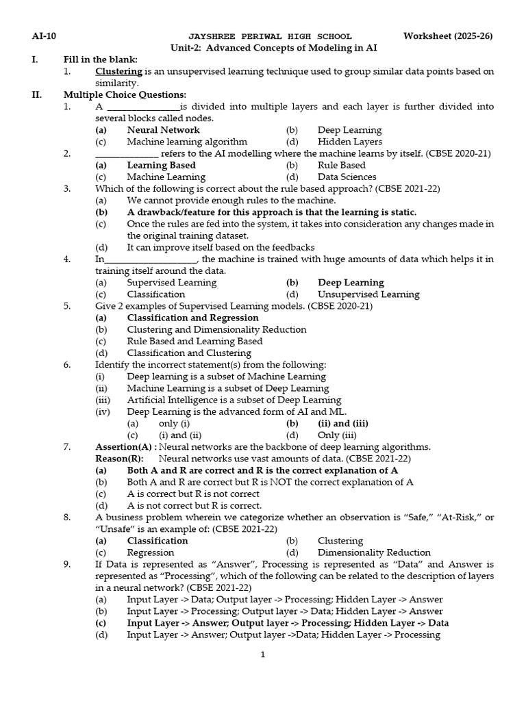 Learning Approaches in Neural Networks | PDF | Machine Learning ...