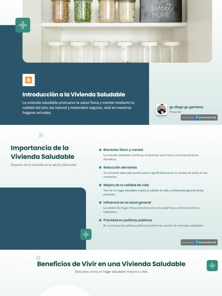 Vivienda Saludable - Conceptos y Beneficios | PDF