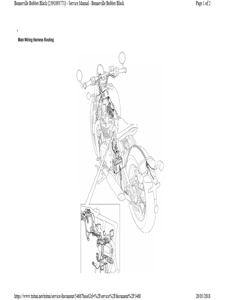Main Wiring Harness Routing-1 | PDF
