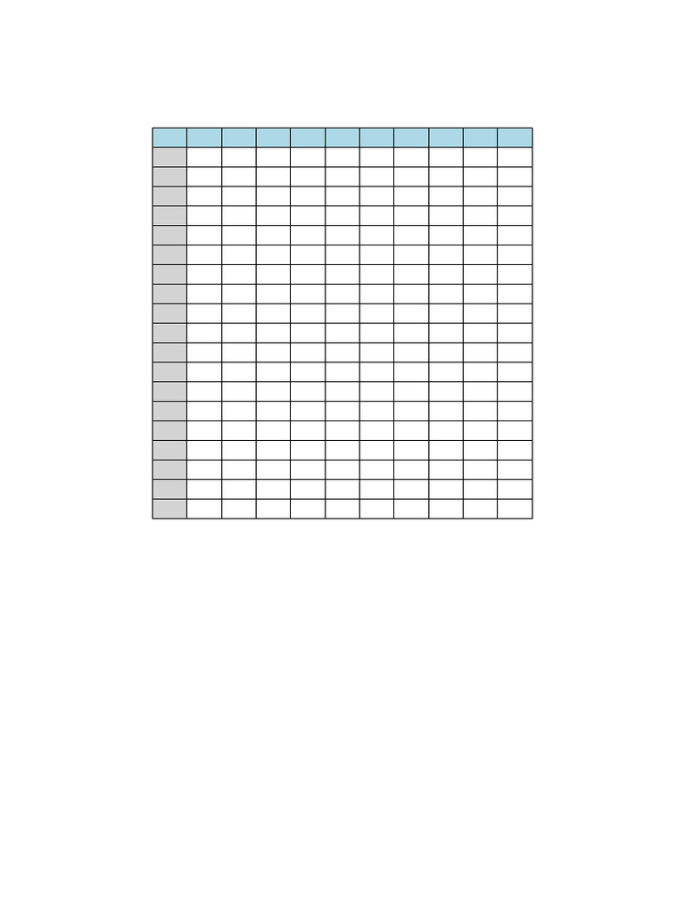 Quick Tables Cheat Sheet | PDF