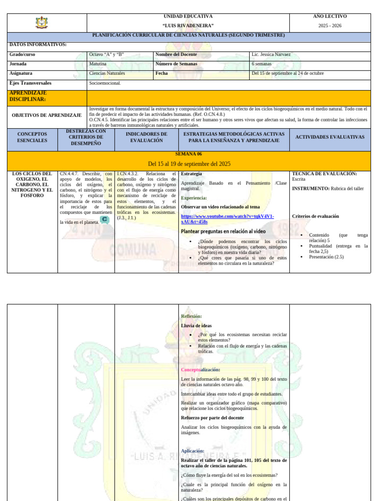 Octavo 6-7-8-9-10-11 | PDF | Sistema inmune | Biología