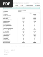 CTC Calculator and Salary Breakdown | PDF | Microsoft Excel | Employment
