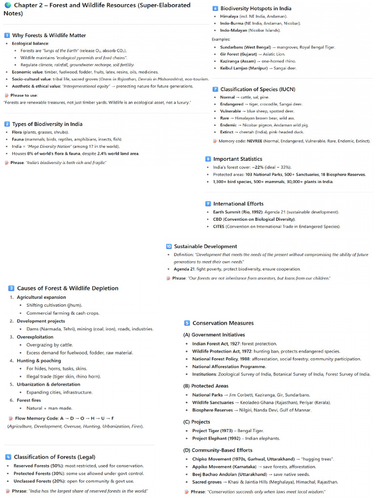 SST Rapid Notes | PDF