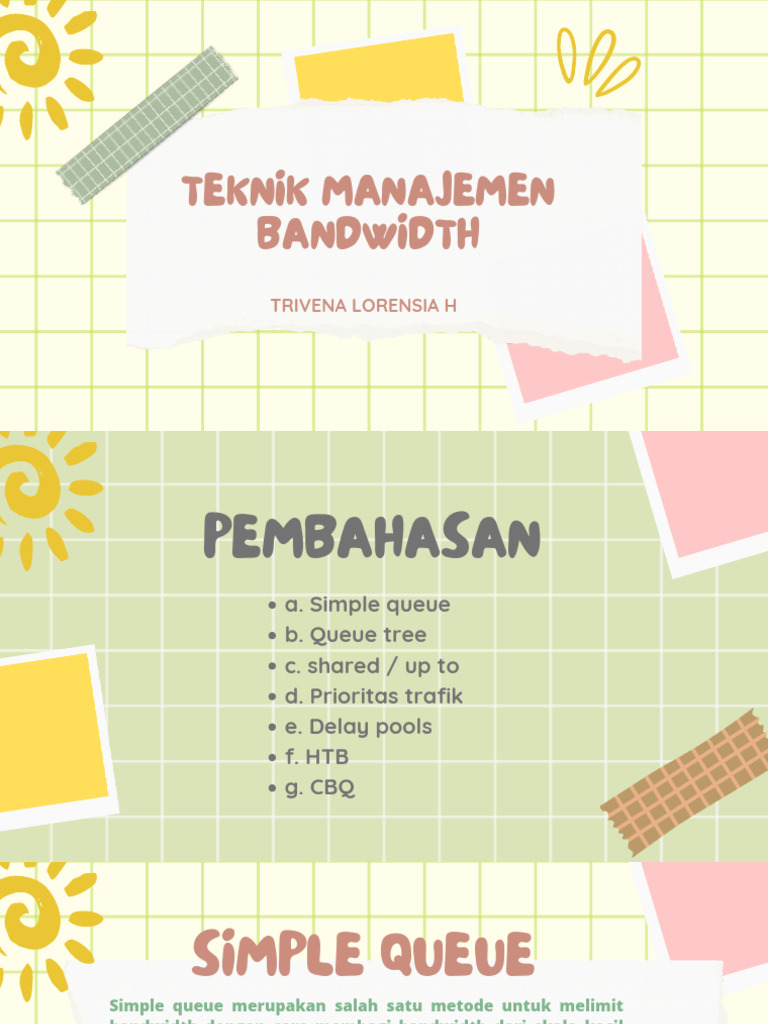 Teknik Manajemen Bandwidth Efektif | PDF
