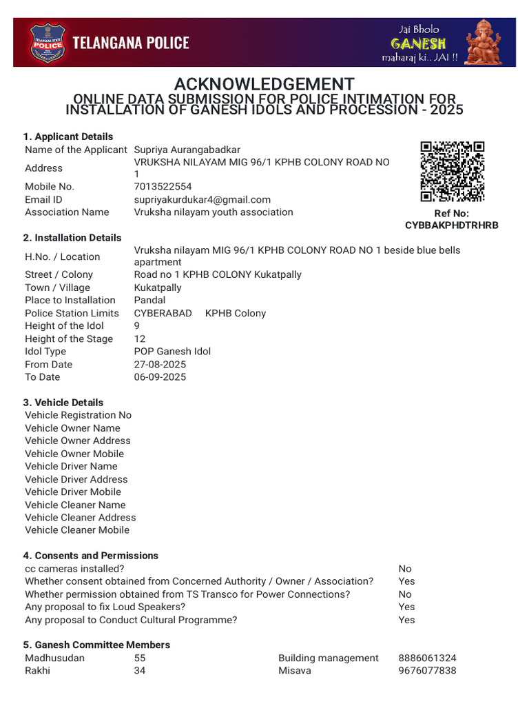 Ganesh Mandap Permission | PDF | Chess Theory | Chess
