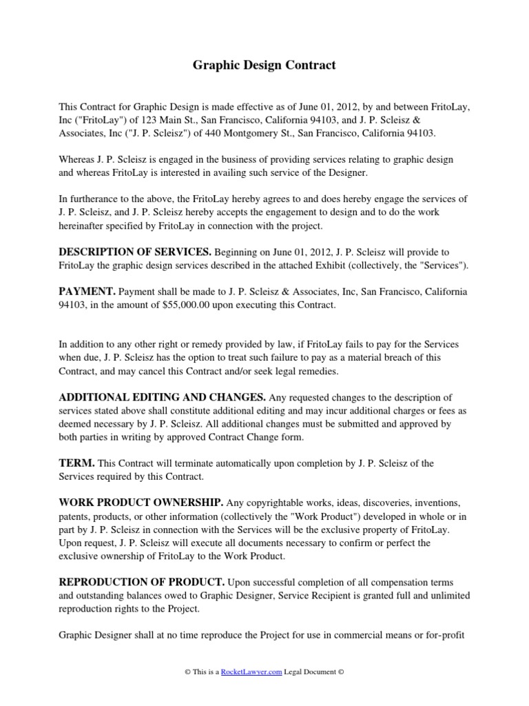 Logo Design Contract