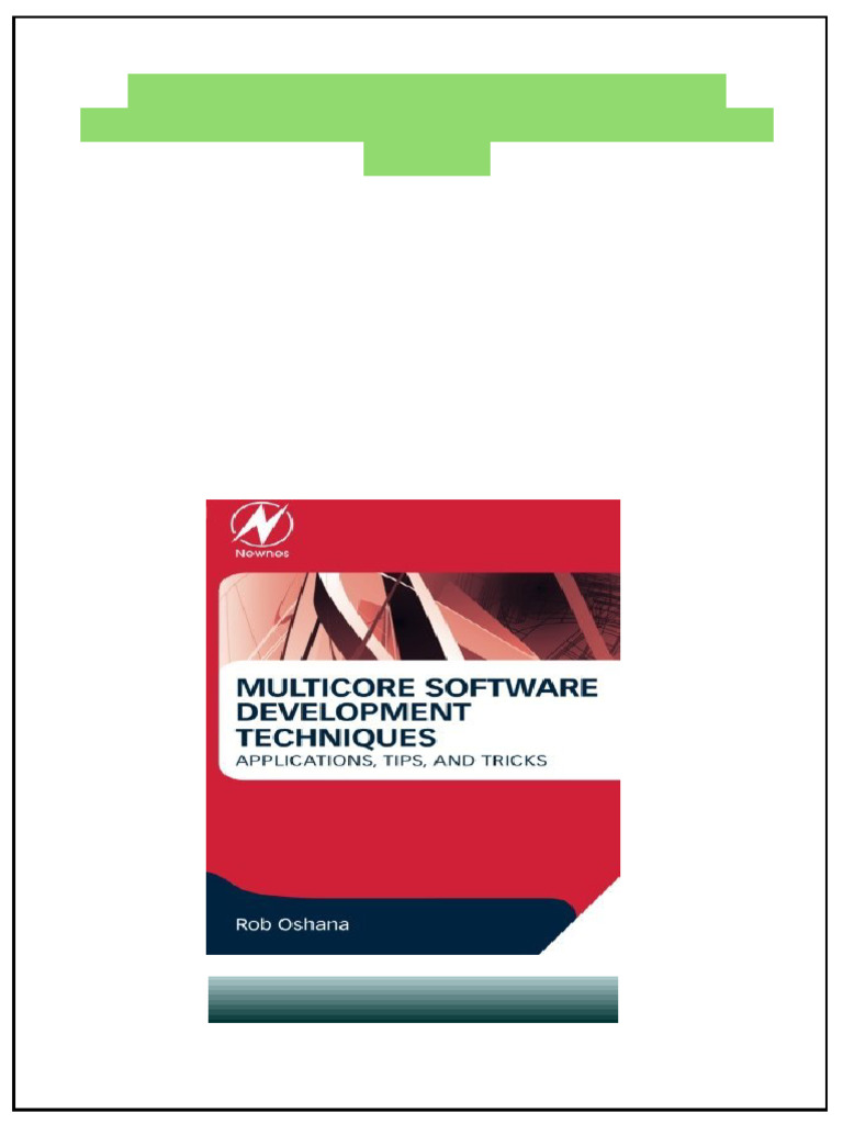 Multicore Software Development Techniques Applications Tips and Tricks 1st Edition Oshana PDF ...