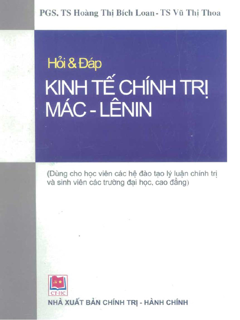 Tailieuxanh Hoi Va Dap Kinh Te Chinh Tri Mac Lenin 4702 | PDF